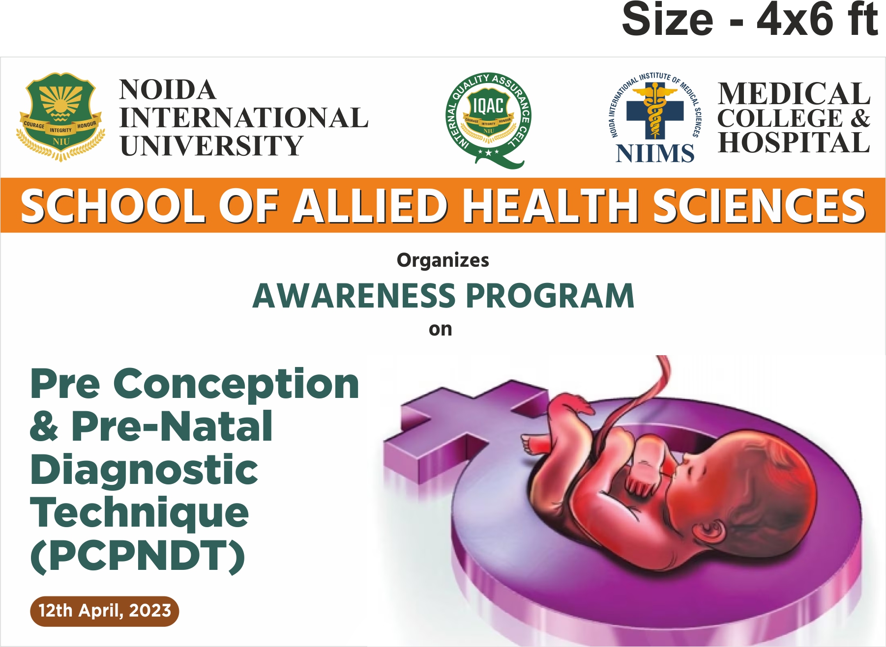 Awareness Program on Pre Conception & Pre- Natal Diagnostic Techniques ...