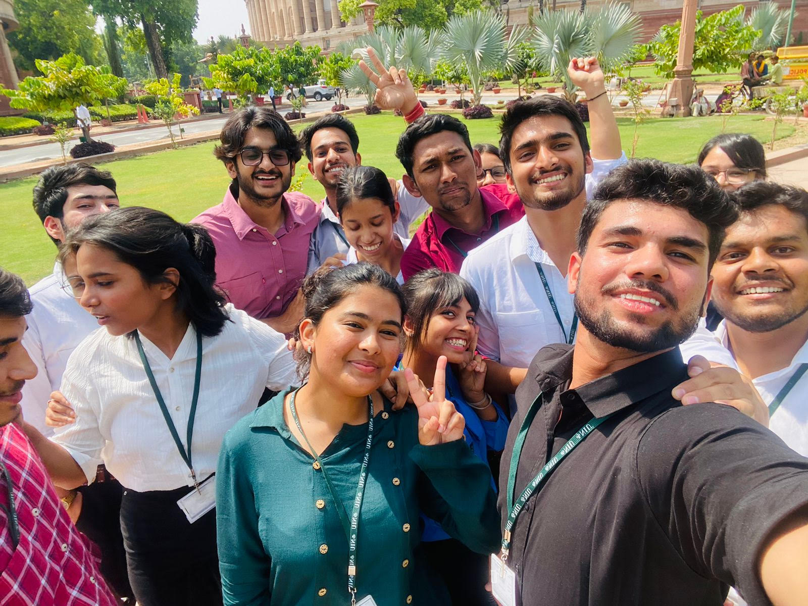 Parliament Visit - Noida International University