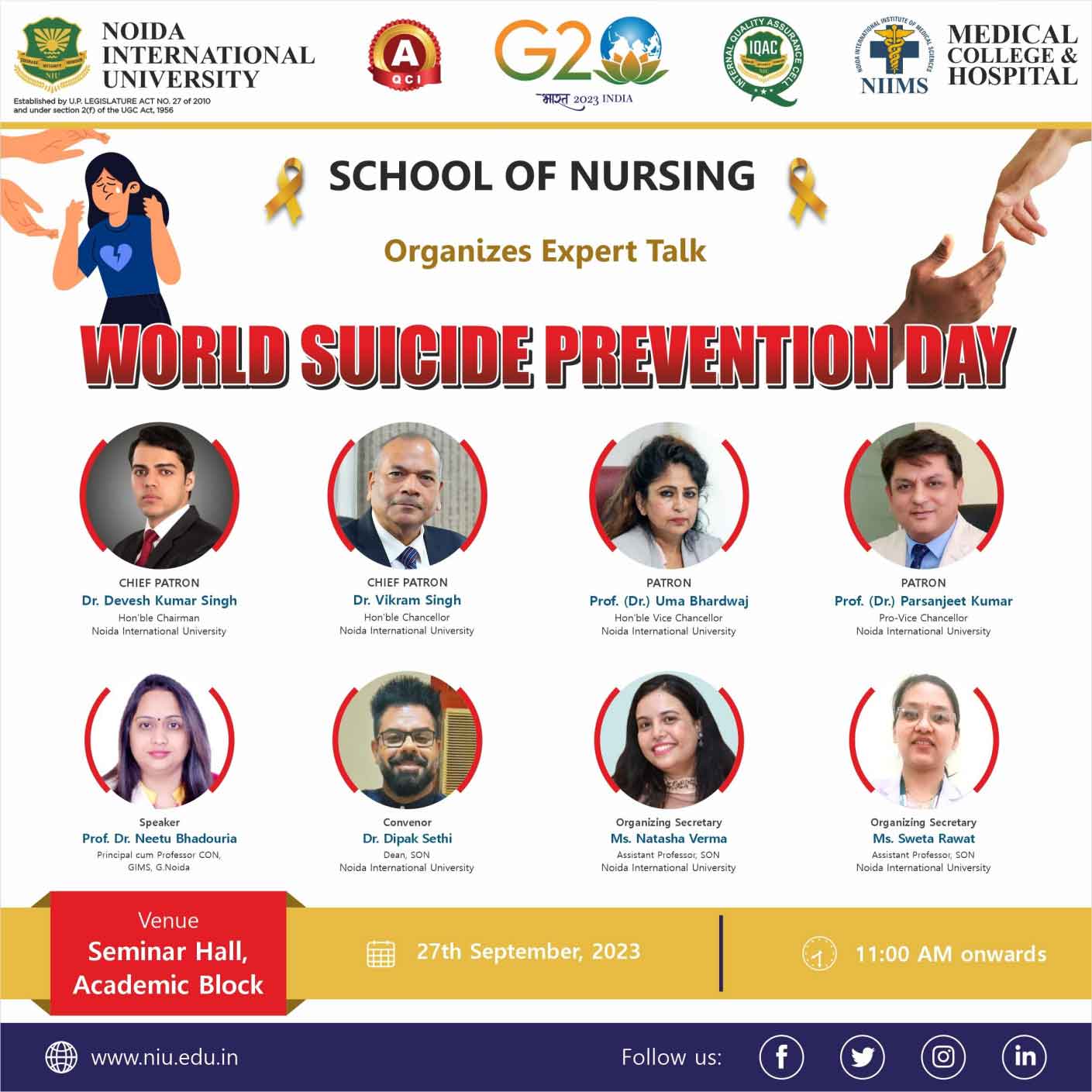 Suicide Prevention event Report - Noida International University